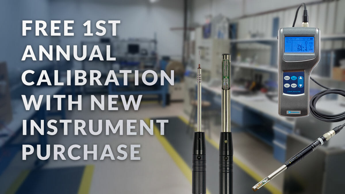 EXTENDED: Free First Annual Calibration For A Limited Time | Kanomax USA