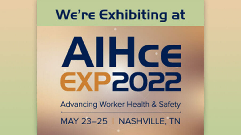 Kanomax USA Exhibiting At AIHce EXP 2022 | Kanomax USA